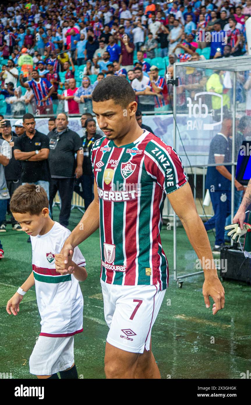 BA - SALVADOR - 04/26/2024 - ANDRE ARCHIVE, FLUMINENSE - Fluminense ...
