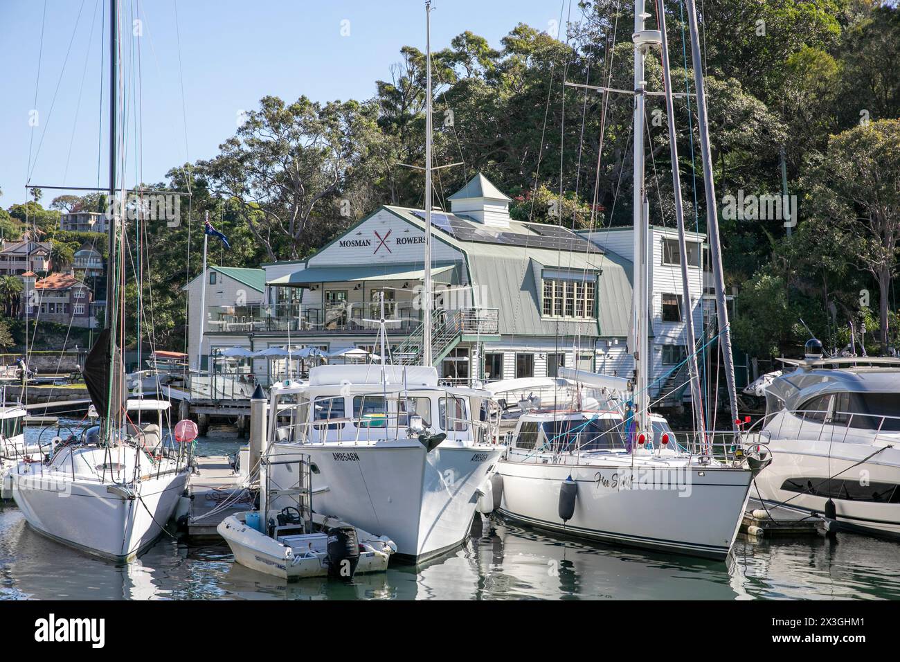 Mosman Rowers club in Mosman Bay, opened in 1911 and one of Sydney's ...