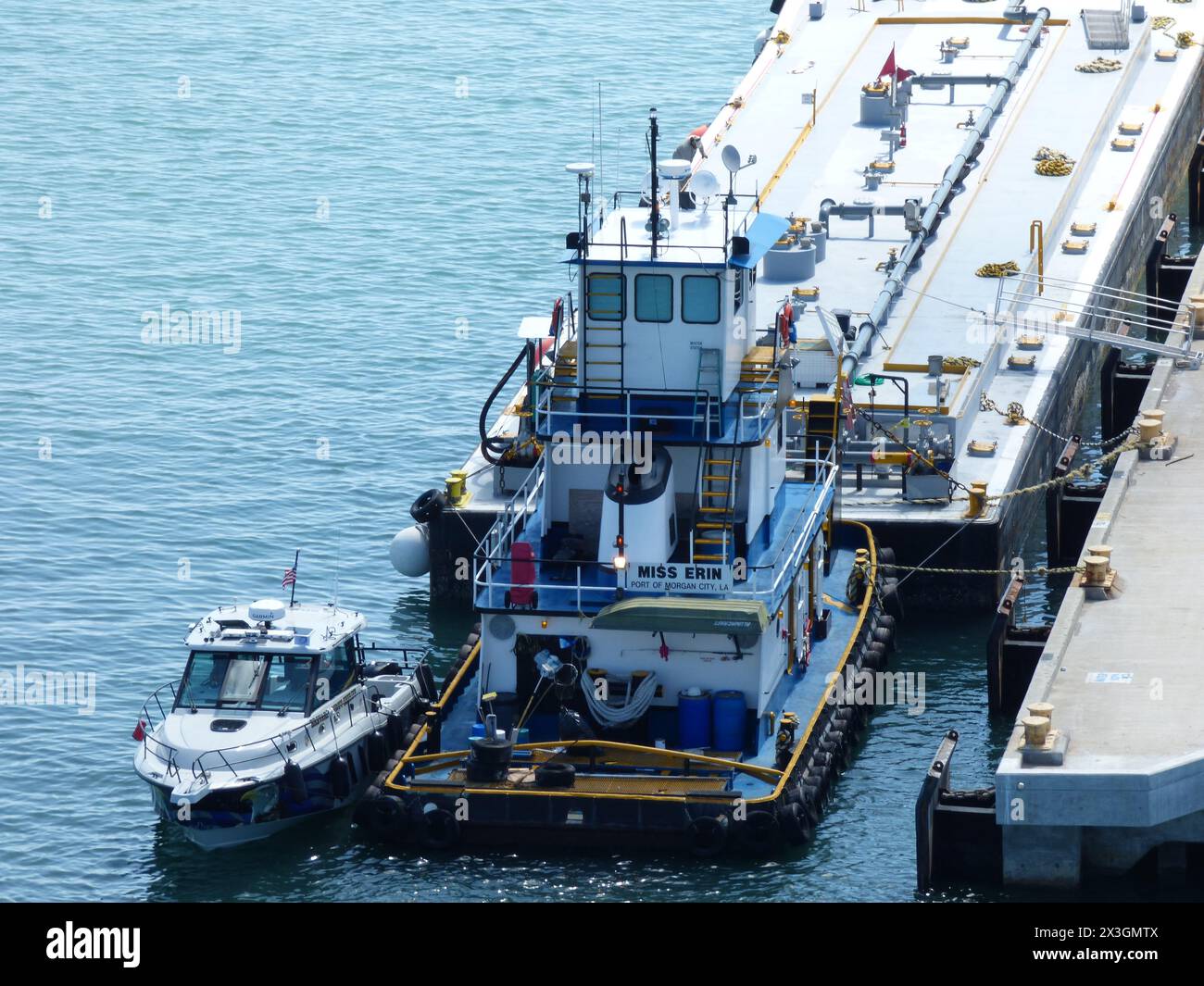 Miss Erin and Seabulk Challenge Port Canaveral Stock Photo - Alamy