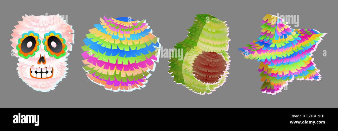 Cute pinata Stock Vector Images - Alamy