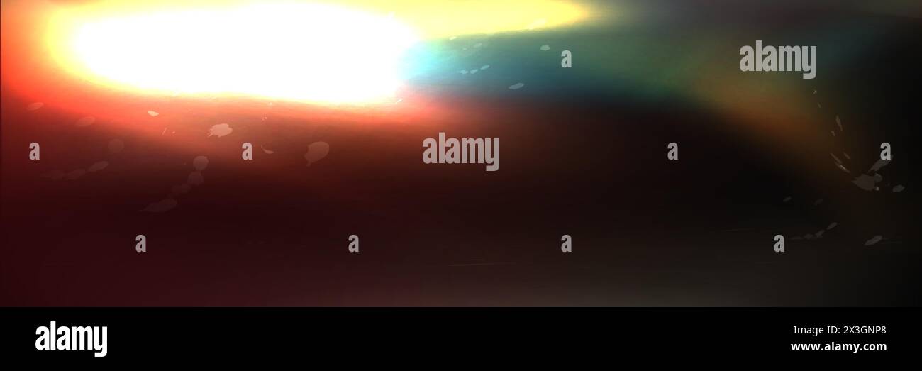 Photo filter for leak light effect and old texture. Retro blurry and ...