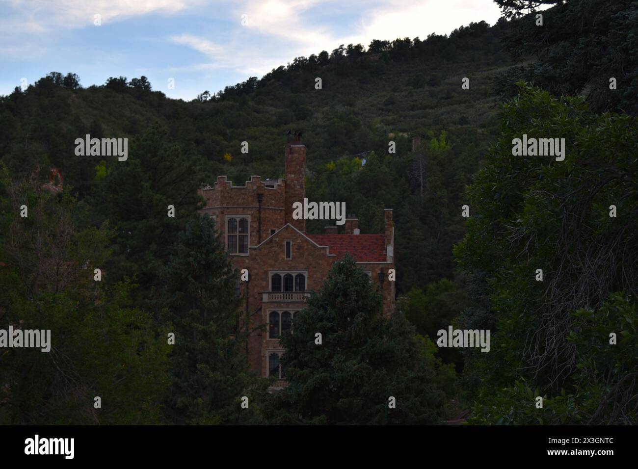 Glen eyrie castle in colorado hi-res stock photography and images - Alamy
