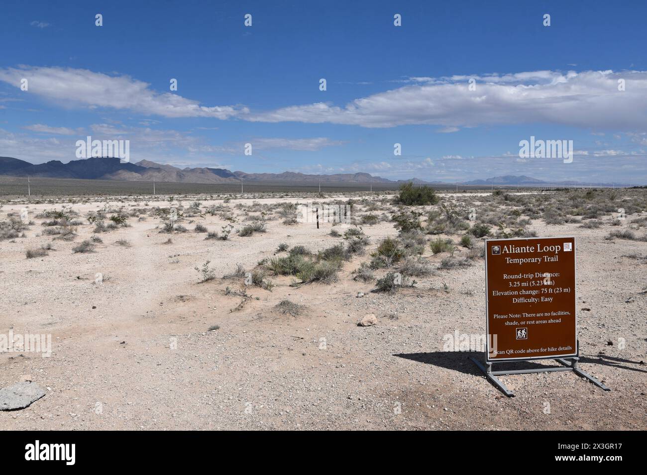 Tule Springs Fossil Beds National Monument in Las Vegas Nevada Stock ...