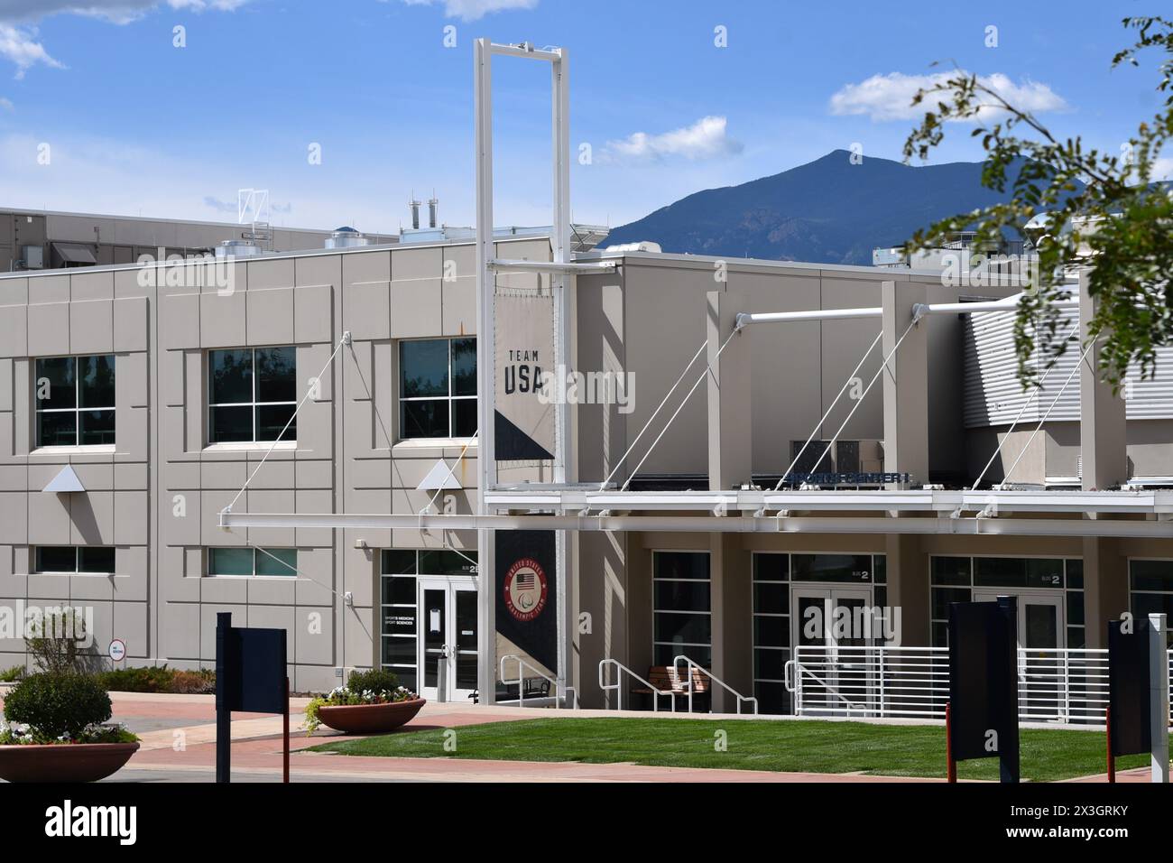US Olympic Training Center in Colorado Springs Colorado Stock Photo - Alamy