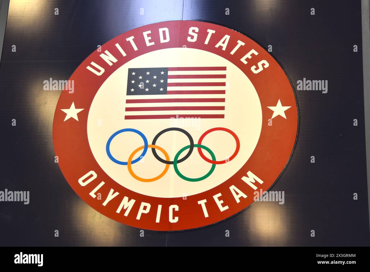 US Olympic Team symbols Stock Photo - Alamy