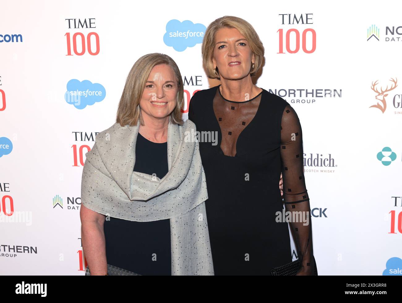 NEW YORK, NEW YORK - APRIL 25: Beth Ford (R) attends the 2024 Time100 ...
