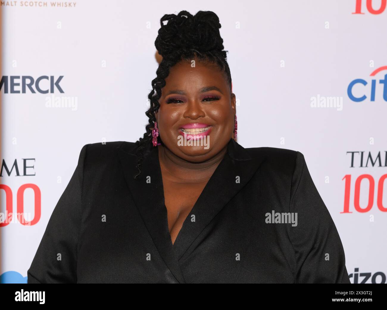 NEW YORK, NEW YORK - APRIL 25: Monica Simpson attends the 2024 Time100 ...