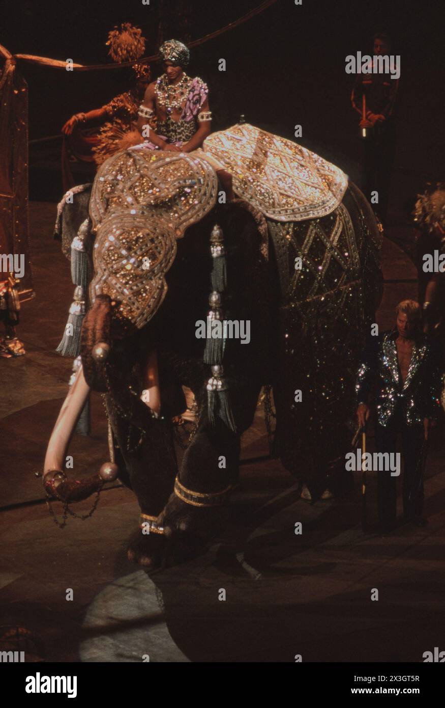 Ringling Bros. and Barnum & Circus, mid 1980's "King Tusk Stock Photo ...