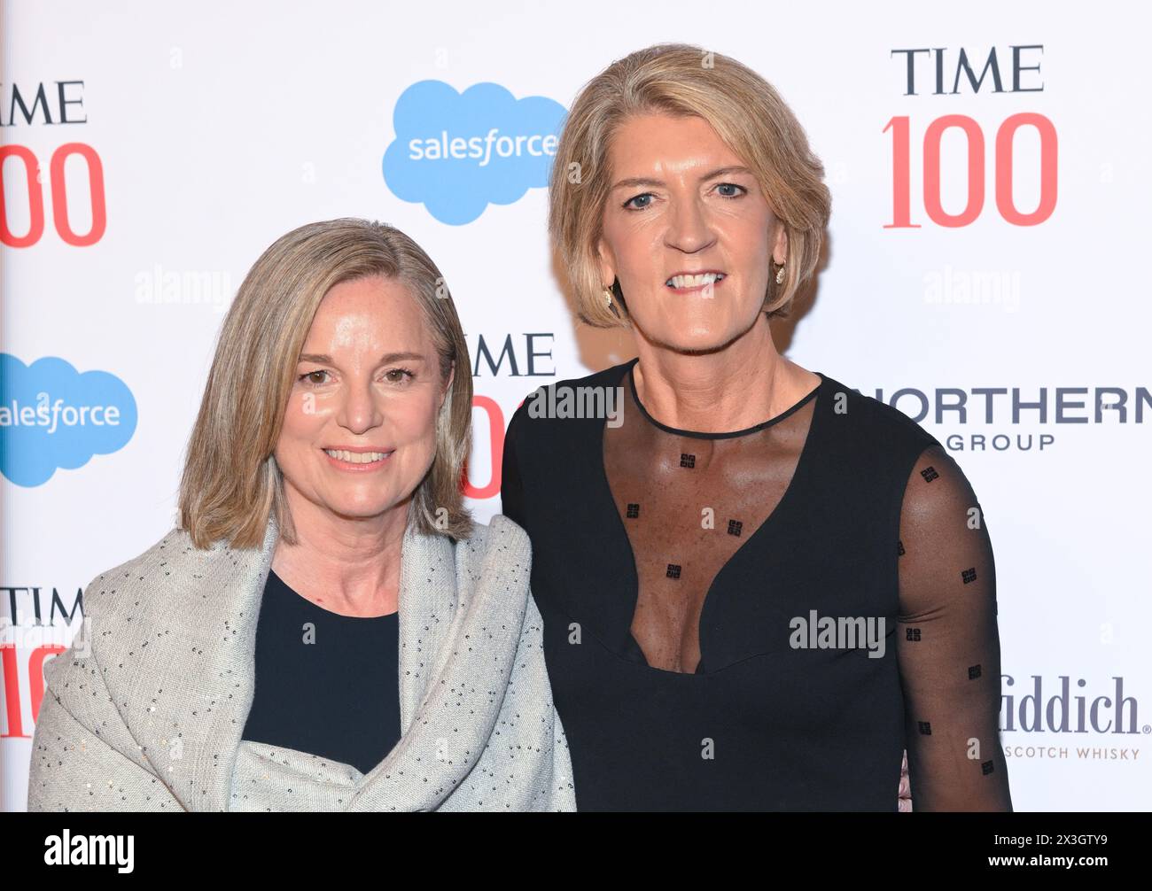 NEW YORK, NEW YORK - APRIL 25: Beth Ford (R) attends the 2024 Time100 ...