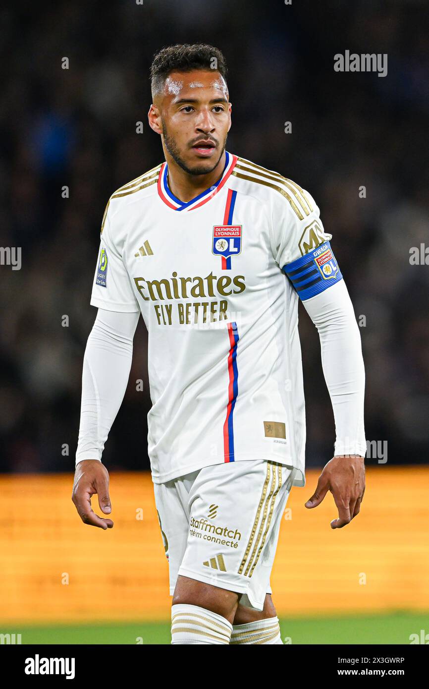 Corentin Tolisso during the Ligue 1 football match Paris Saint-Germain (PSG) VS Olympique ...