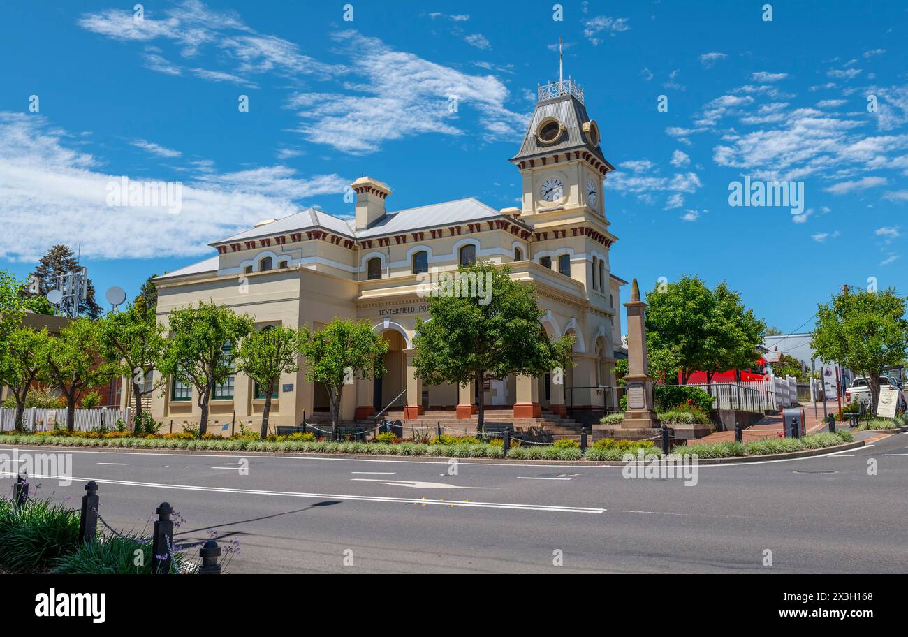The historic post office building in Tenterfield, northern new south ...