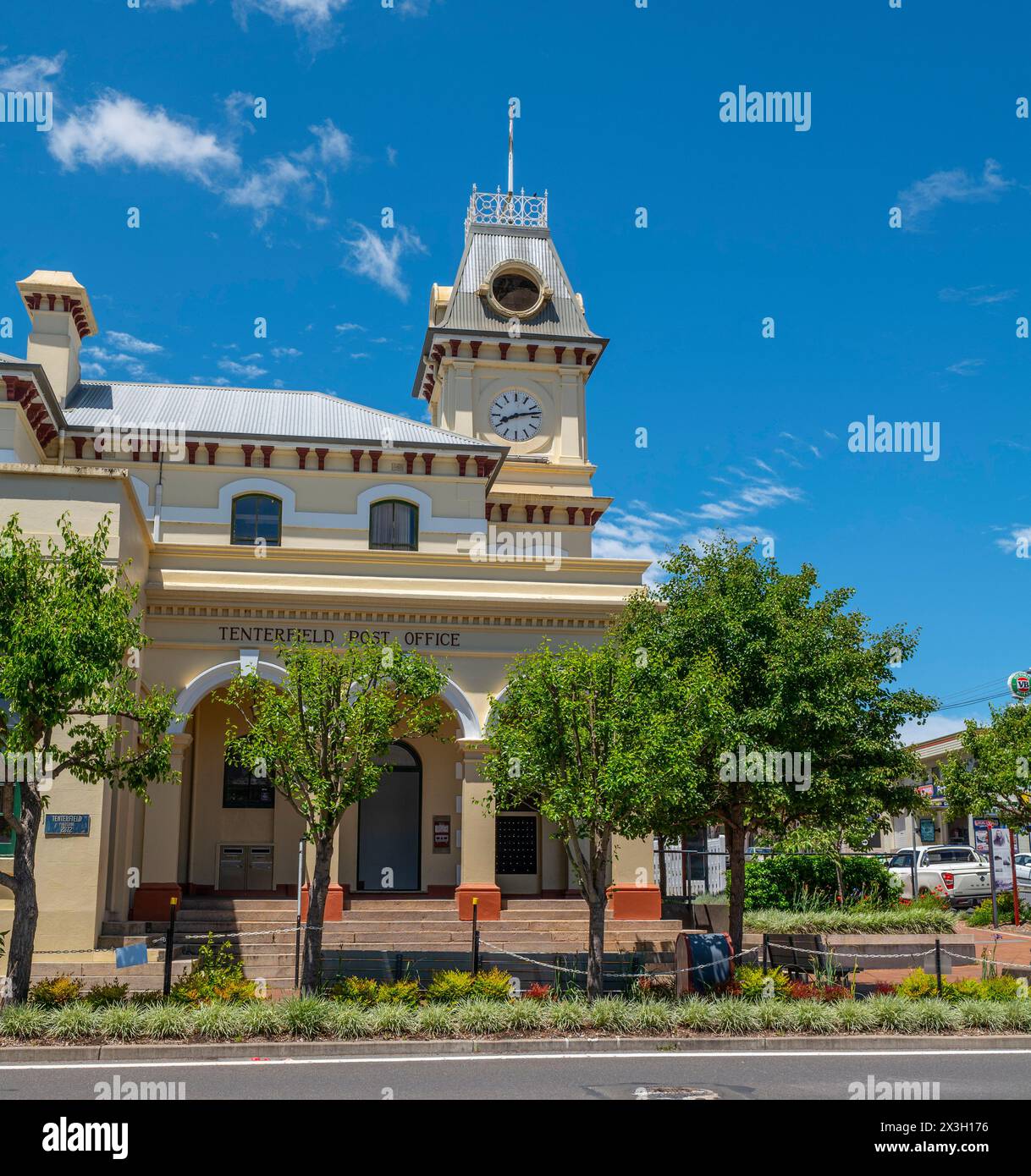 The historic post office building in Tenterfield, northern new south ...