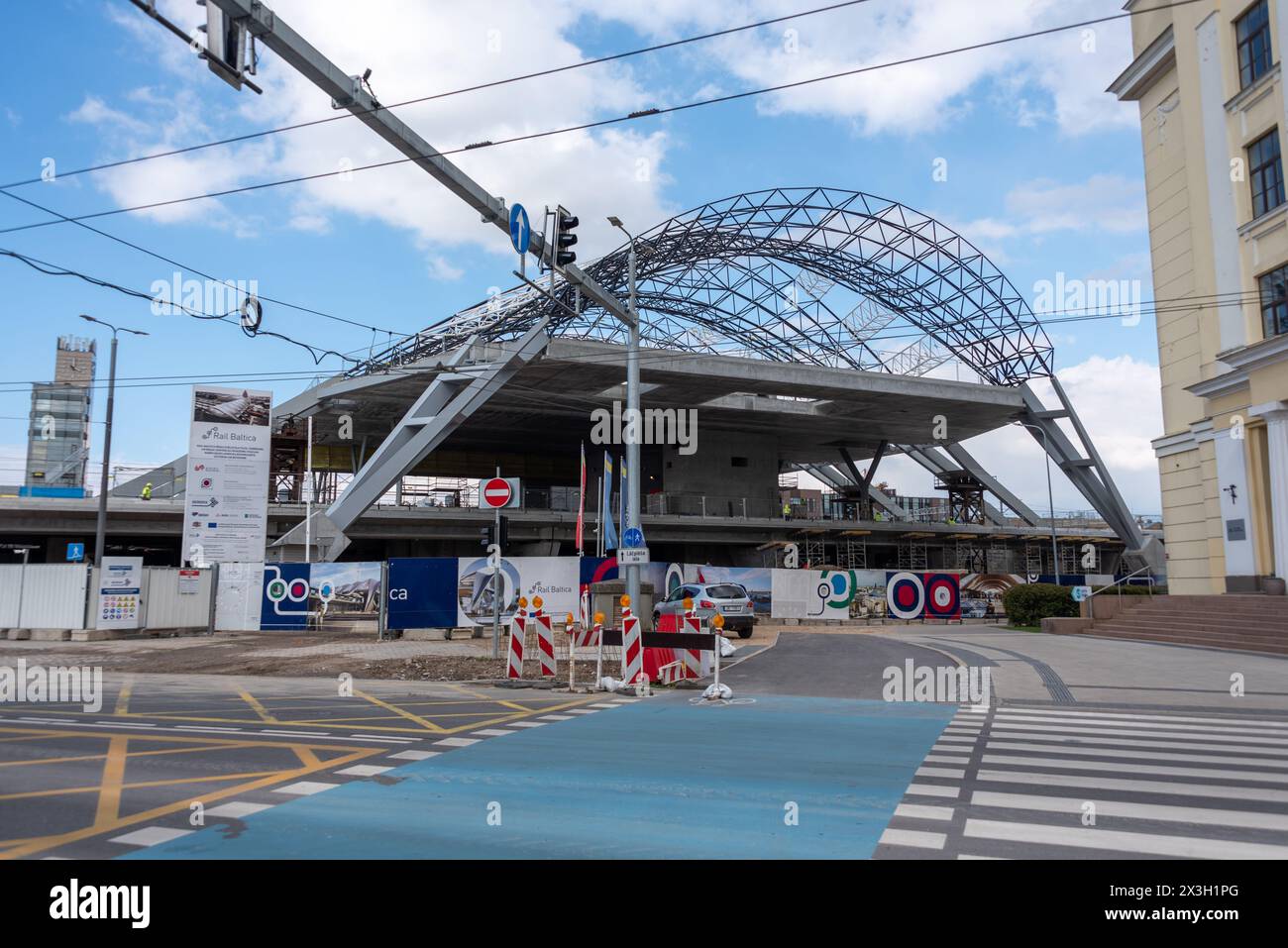Rail baltica sign hi-res stock photography and images - Alamy