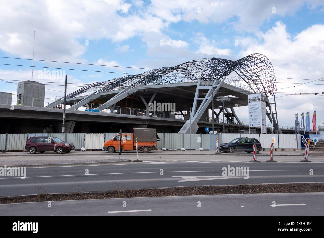 Rail baltica sign hi-res stock photography and images - Alamy