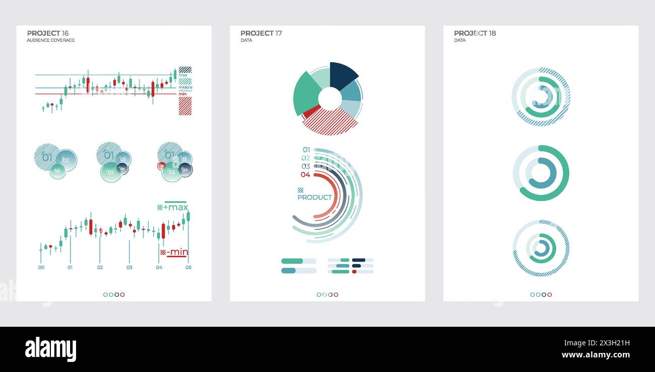 Abstract elements business charts. Abstract vector illustration Stock ...