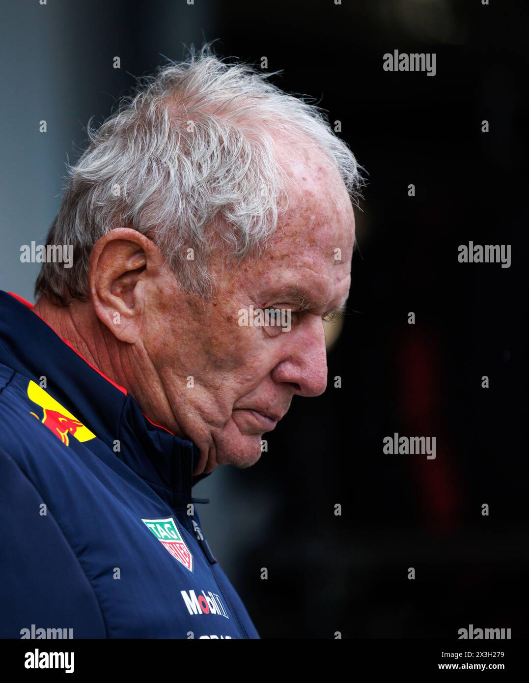 Suzuka Circuit, 5 April 2024: Dr. Helmut Marko, Director of Red Bull F1 ...