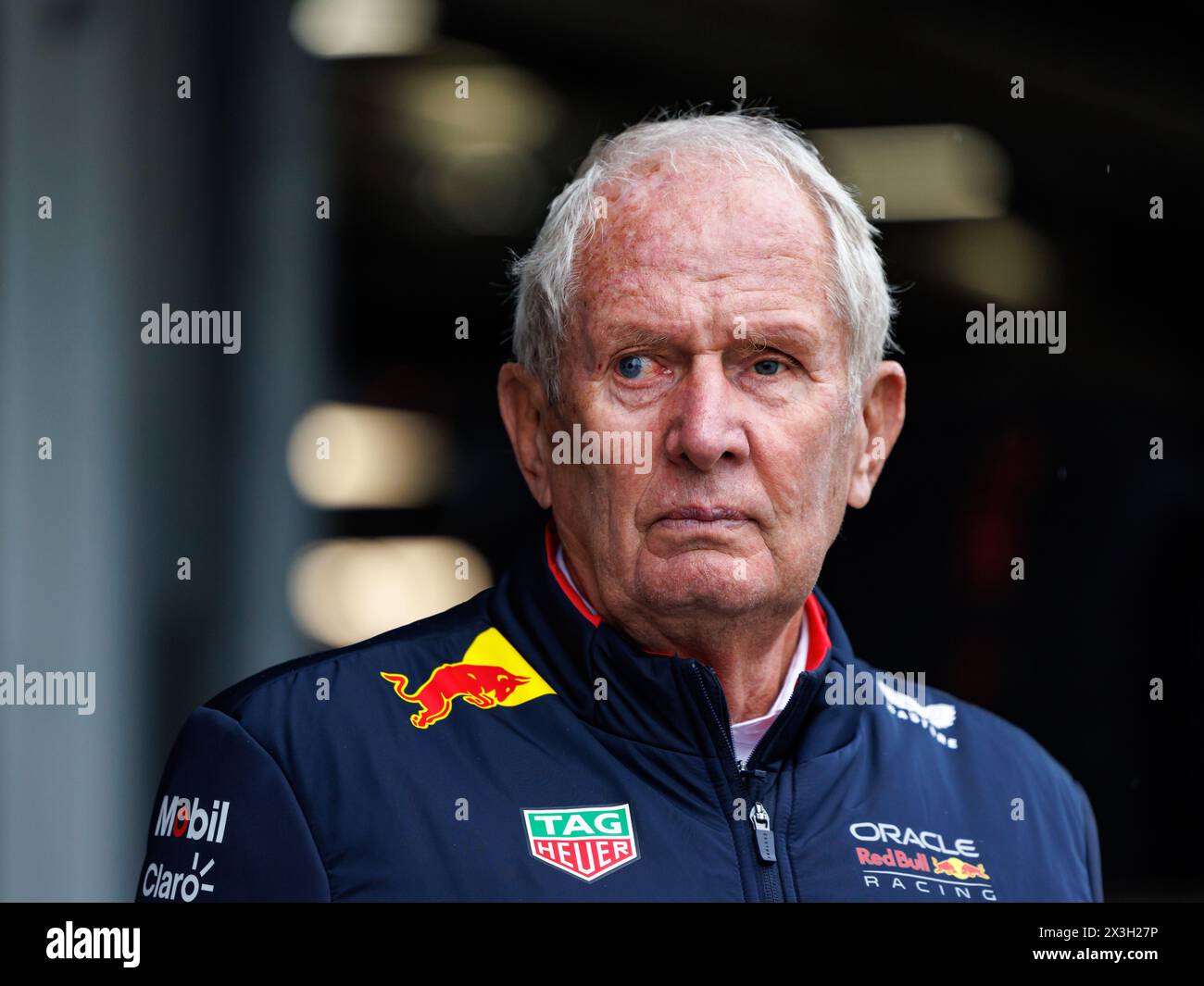Suzuka Circuit, 5 April 2024: Dr. Helmut Marko, Director of Red Bull F1 ... Suzuka Circuit, 5 April 2024: Dr. Helmut Marko, Director of Red Bull F1 ...