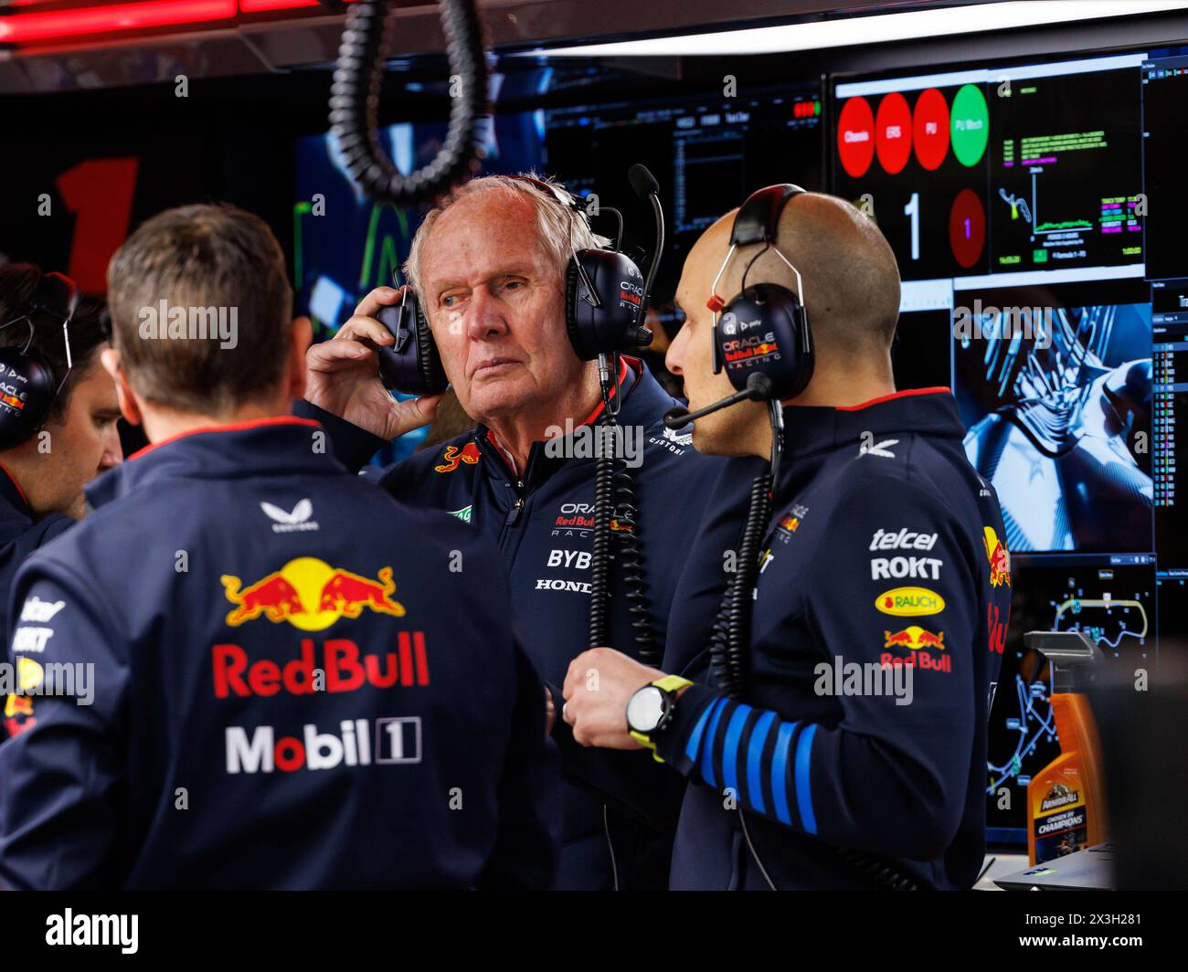 Suzuka Circuit, 5 April 2024: Dr. Helmut Marko, Director of Red Bull F1 ...