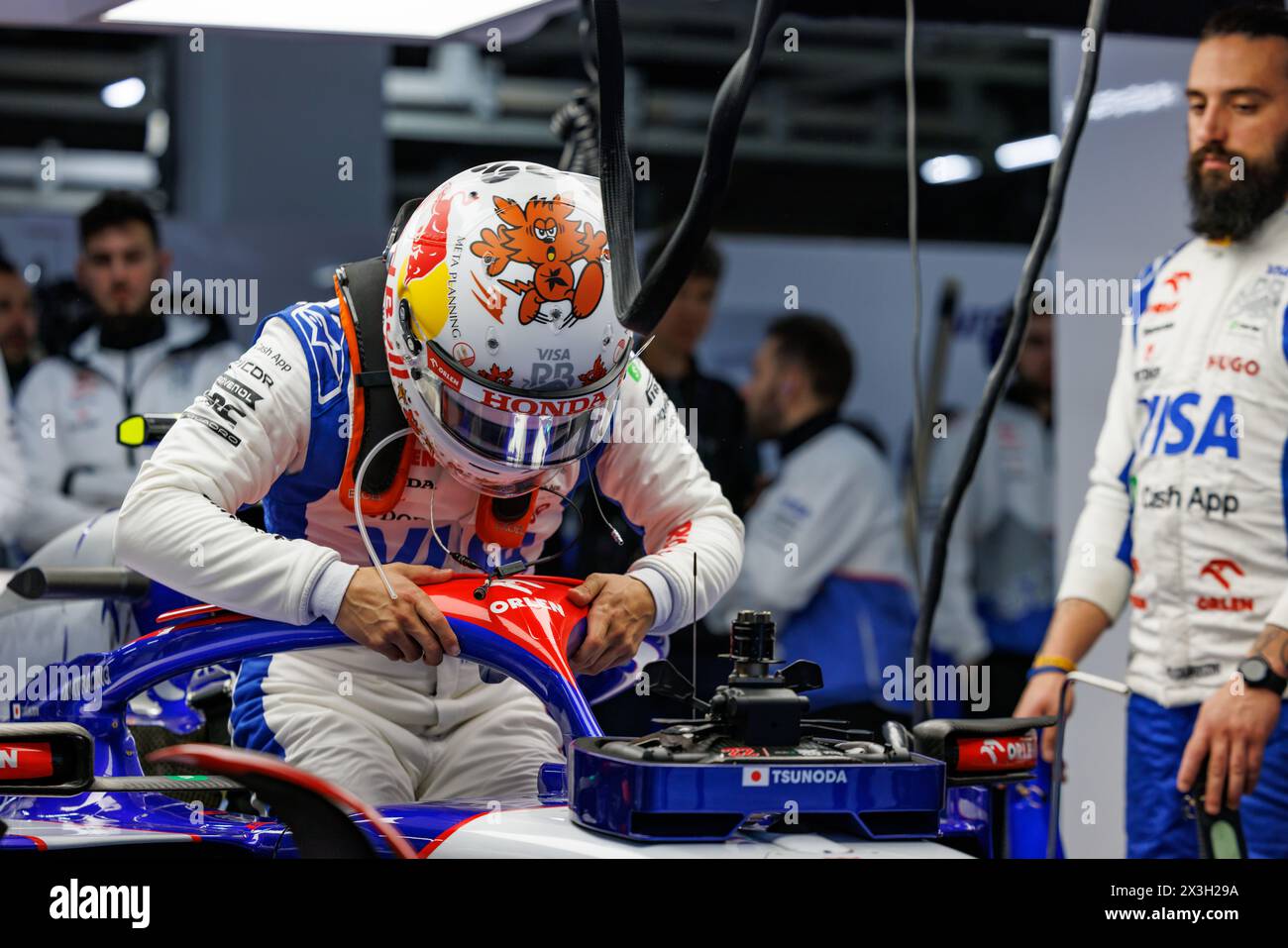 Suzuka Circuit, 5 April 2024: Yuki Tsunoda (JPN) of Visa RB during the 2024 Japan Formula One ...