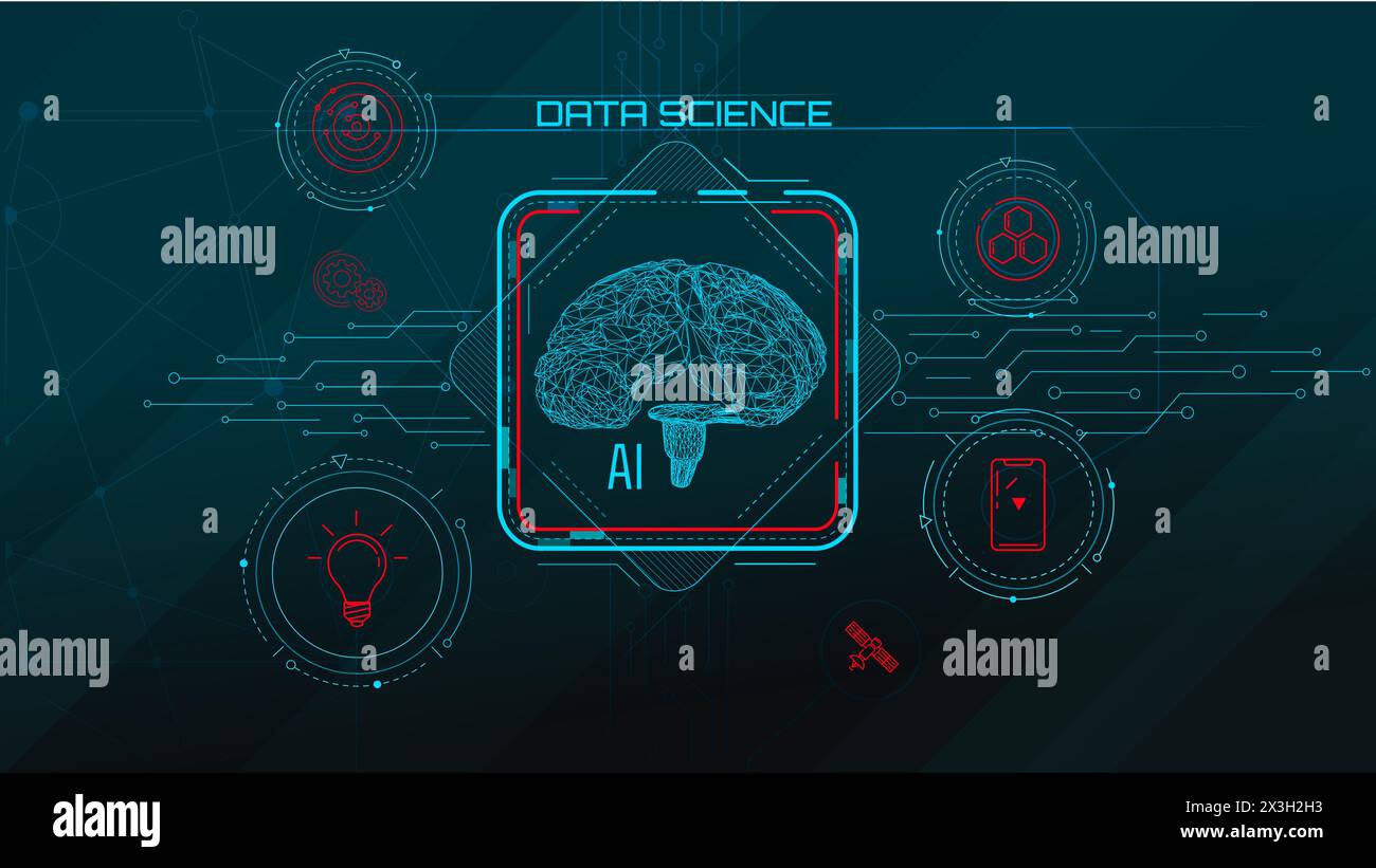 Artificial intelligence testing, virtual interface concept Stock Vector ... Artificial intelligence testing, virtual interface concept Stock Vector ...