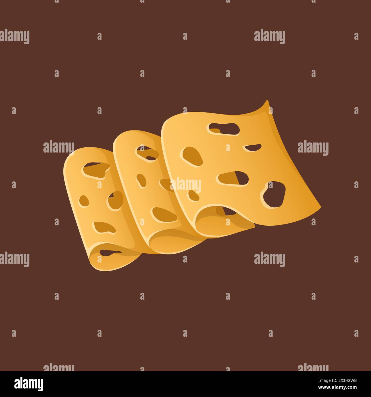 Fresh parmesan slices in Stock Vector Images - Alamy