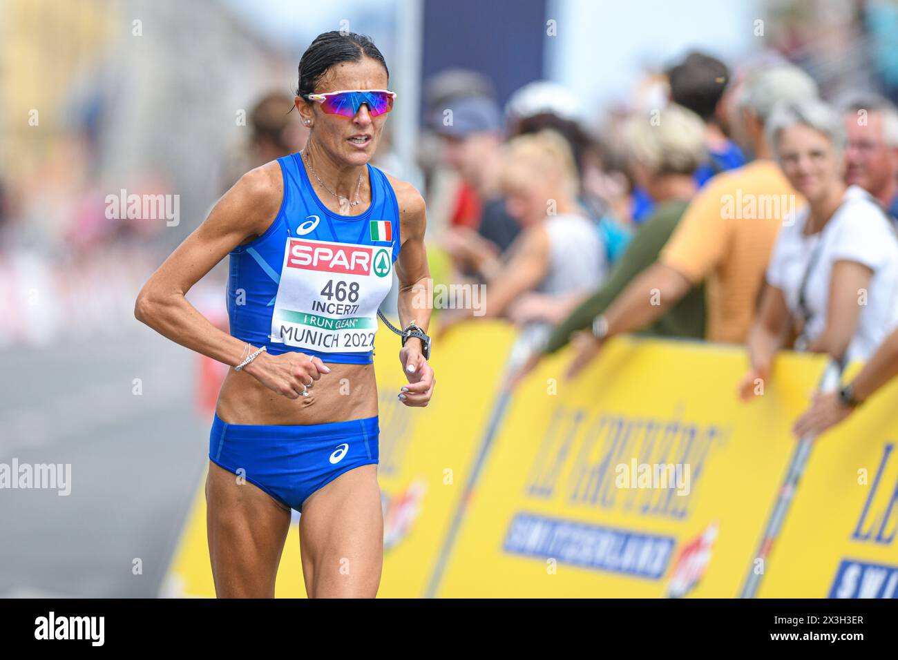Anna Incerti (Italy). Women's Marathon. European Championships Munich ...