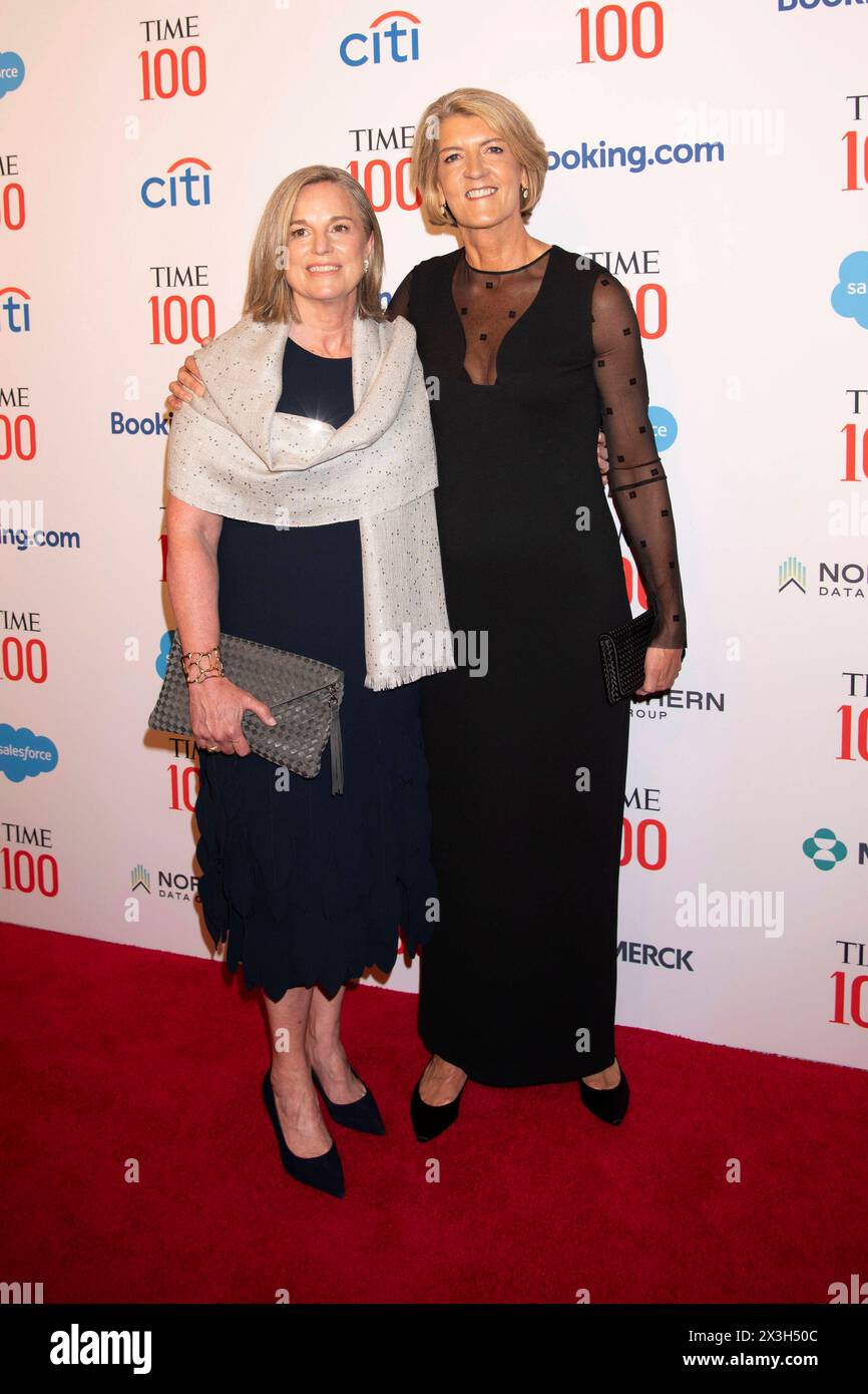 Jill Schurtz und Beth Ford bei der Time 100 Gala 2024 im Jazz at ...
