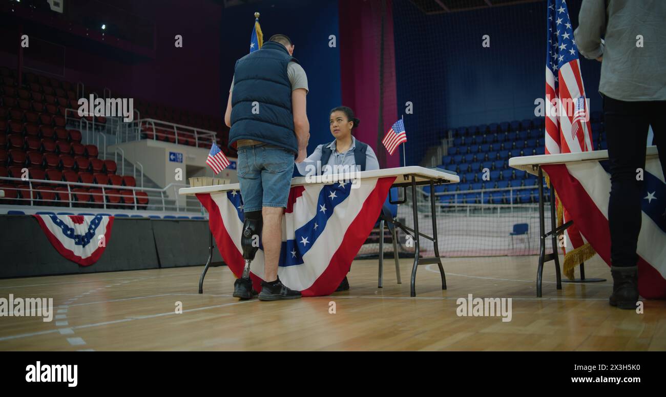 Handheld shot african american female hi-res stock photography and ...