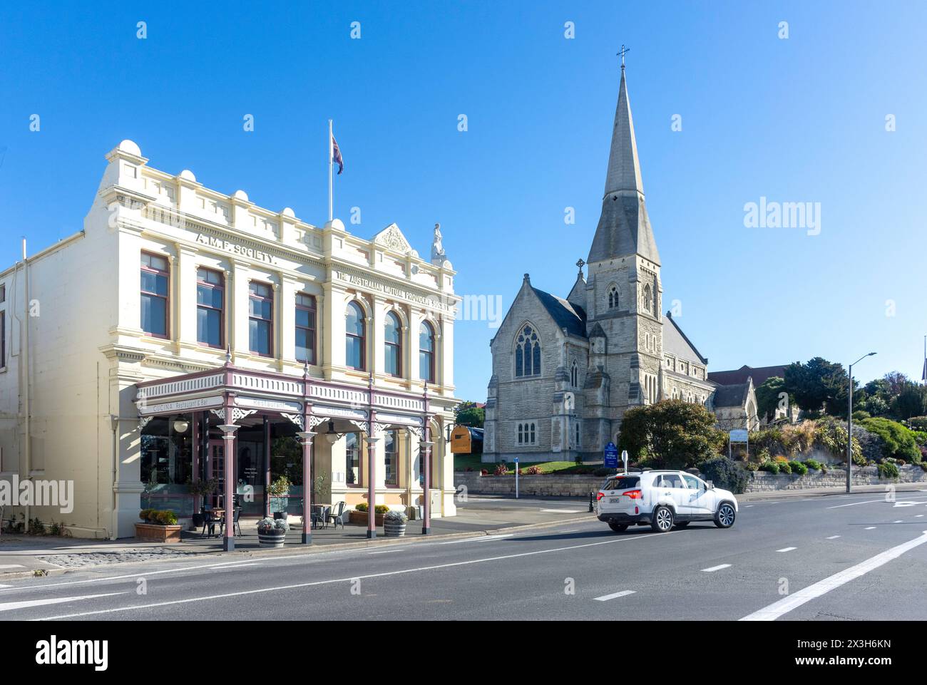 Cucina Restaurant and St Luke's Anglican Church, Tees Street, South ...