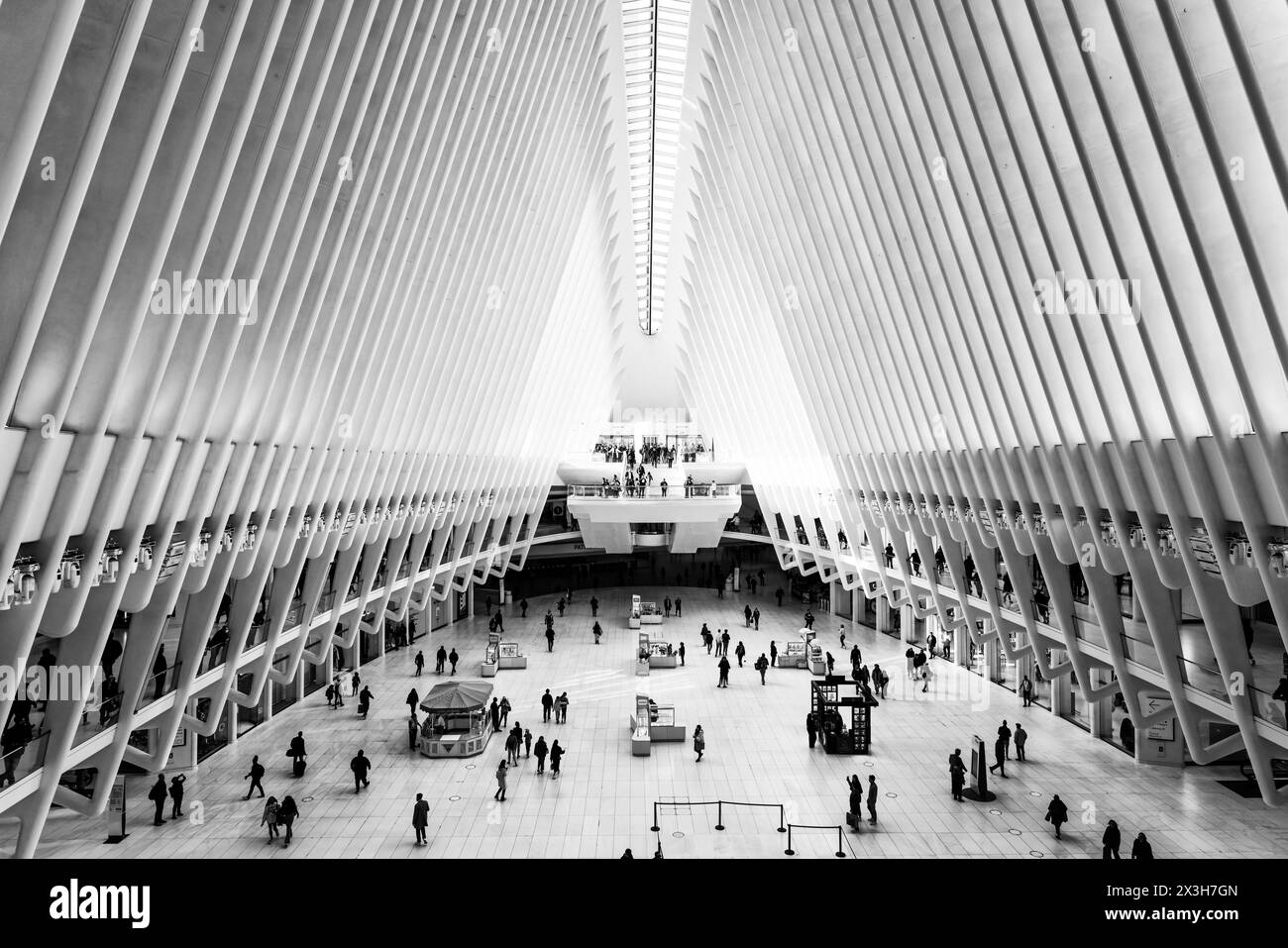 World Trade Centre Transportation Hub a terminal rail station on the ...