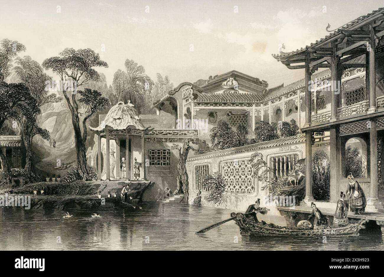 Ancient chinese mansions hi-res stock photography and images - Alamy