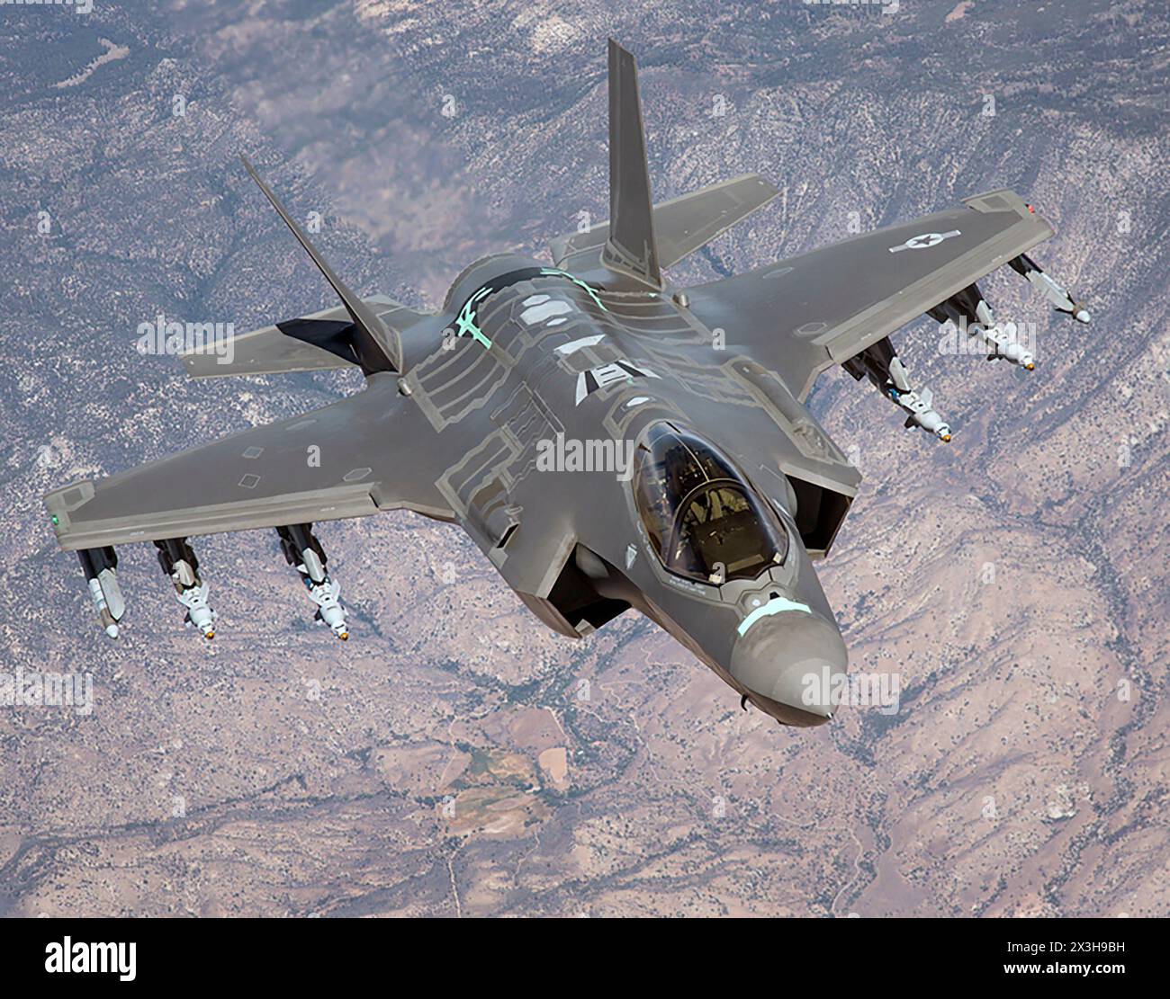 An F-35 Lightning II from the 461st Flight Test Squadron at Edwards Air ...