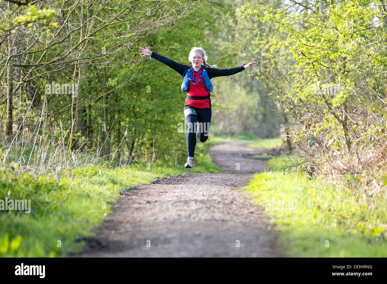 Gartness, Stirling, Scotland, UK. 27th Apr, 2024. UK weather: A cold ...