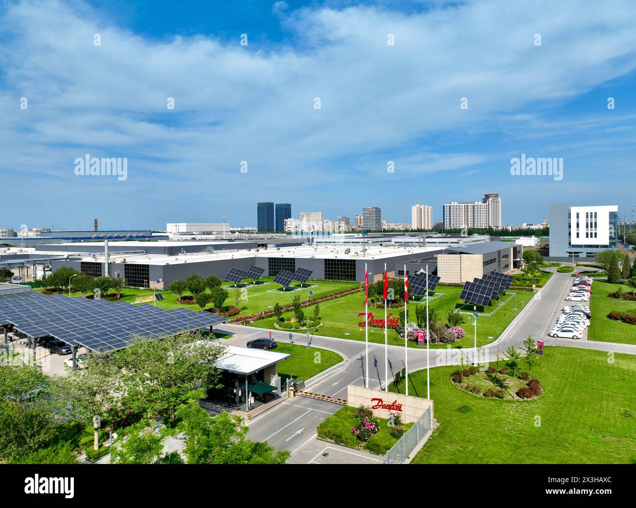 Beijing, China. 27th Apr, 2024. This aerial photo taken on July 5, 2023 ...