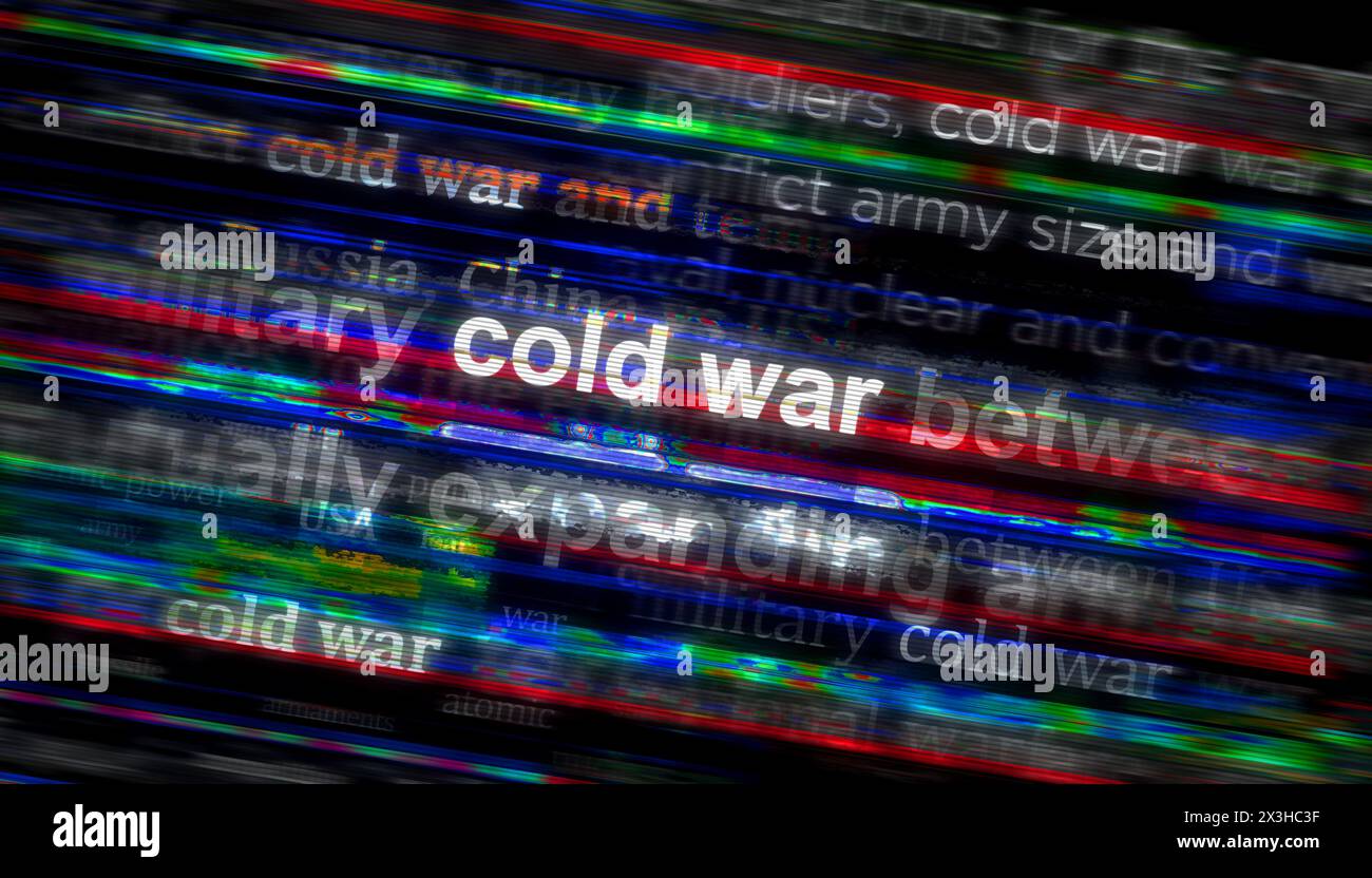 Cold war and arms race headline news across international media ...