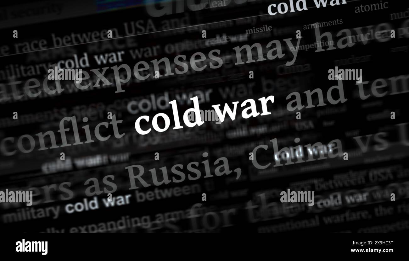Cold war and arms race headline news across international media ...