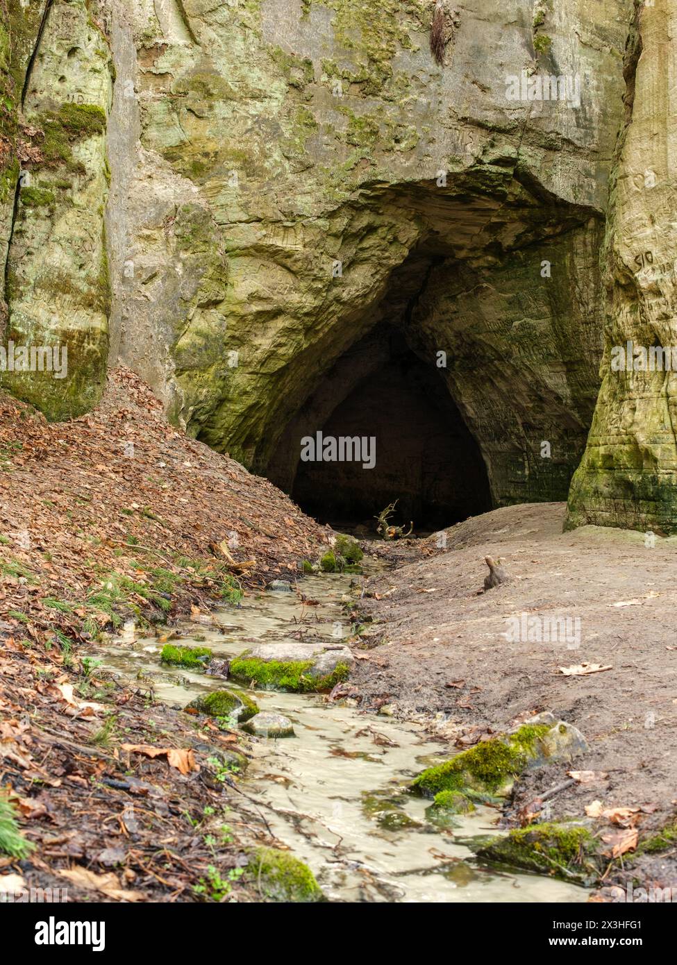Small Hell's cliffs near Cesis are a photographer's dream, each angle ...