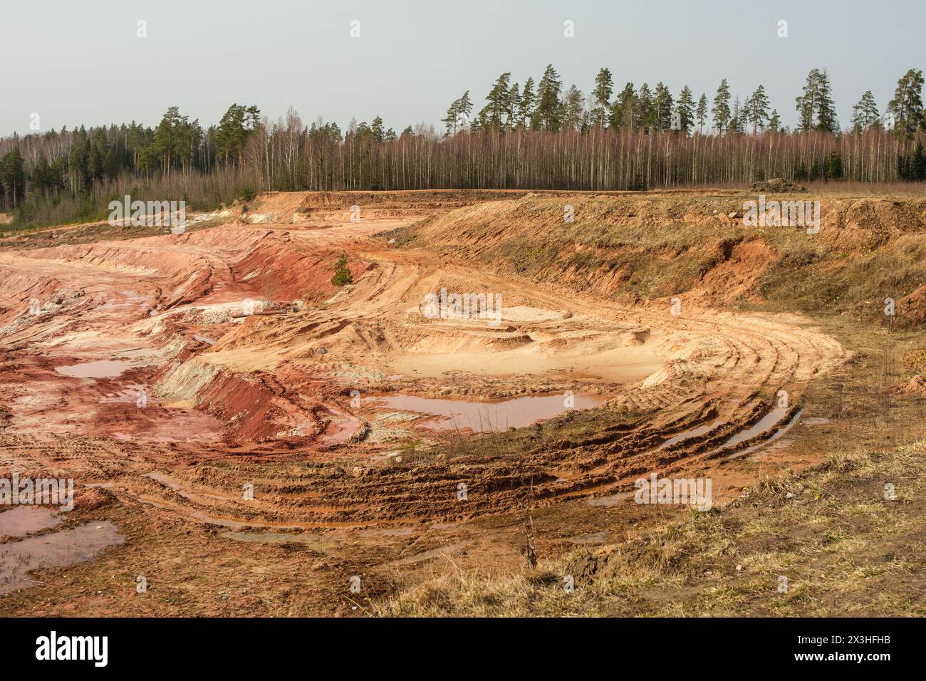 The rugged beauty of Lode Quarry in Latvia invites exploration, where ...
