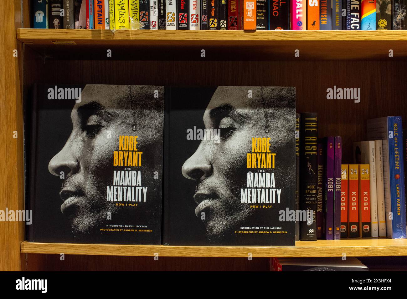 Close-up Kobe Bryant's The Mamba Mentality: How I Play book on a ...