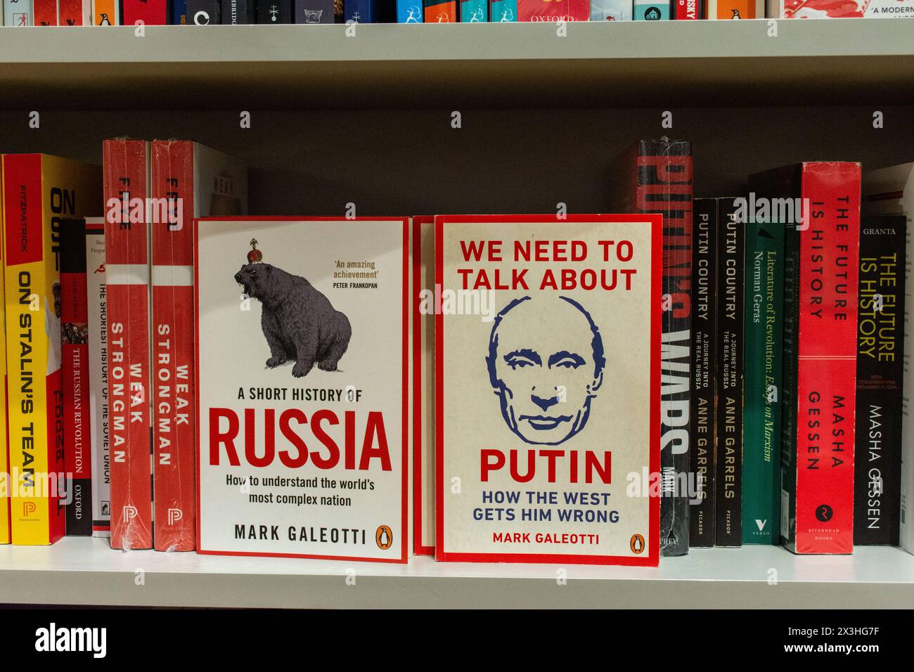 Close-up Mark Galeotti's A Short History of Russia and We Need to Talk ...