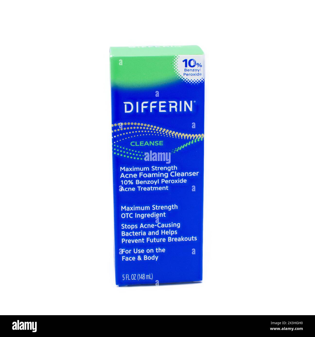 Ocala, Florida 2-18-2024 Differin cleanse Maximum Strength Acne Foaming ...