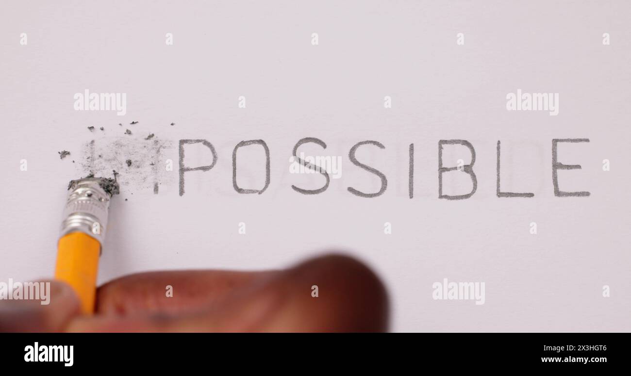 Positive Challenge And Impossible Success Motivation. Business ...