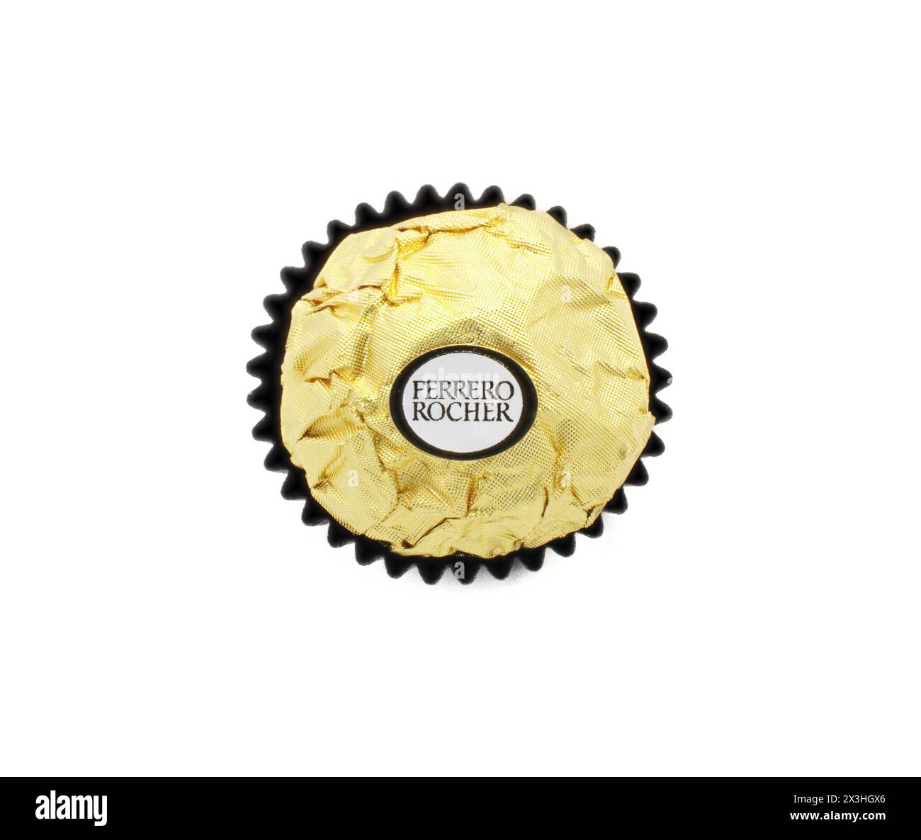 Ocala, FL 2-17-2024 Italian hazel nut premium chocolate sweet with ...