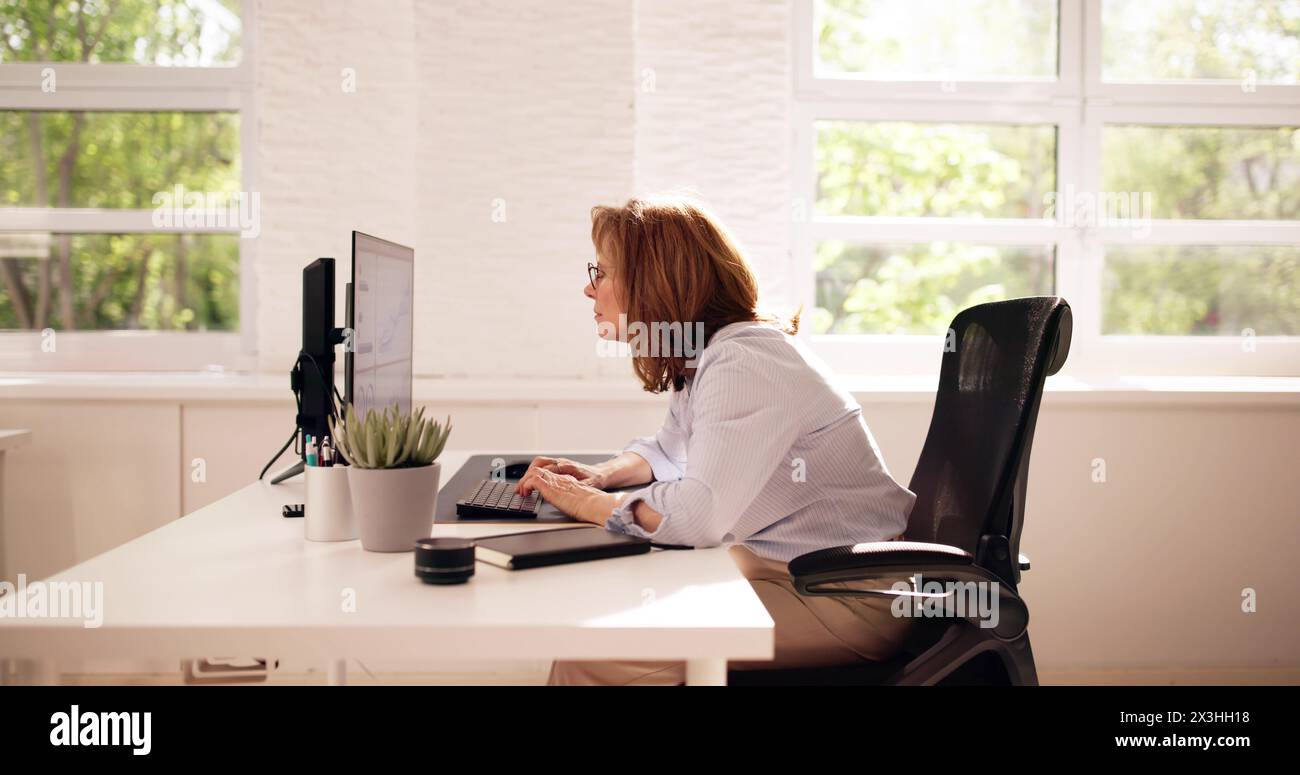 Bad posture arch hi-res stock photography and images - Alamy