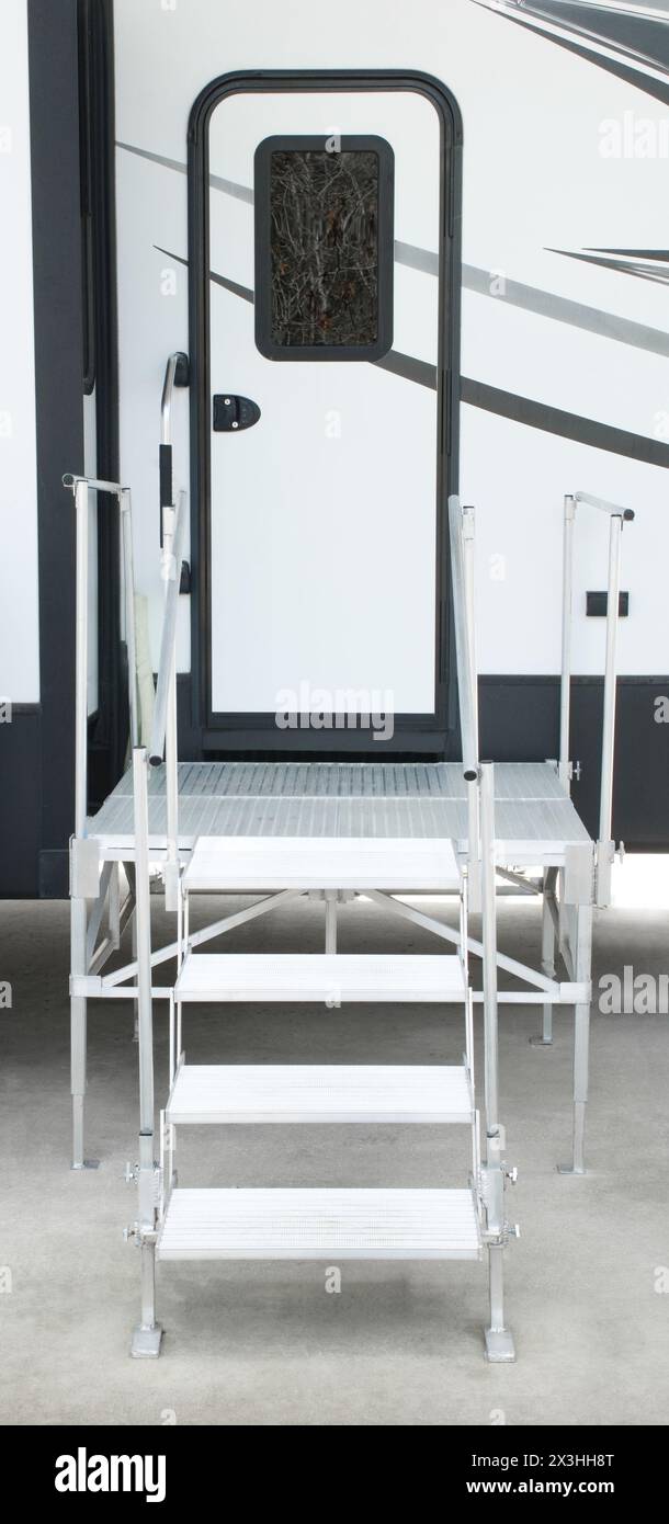 RV recreational vehicle collapsible aluminum metal rust free portable ...