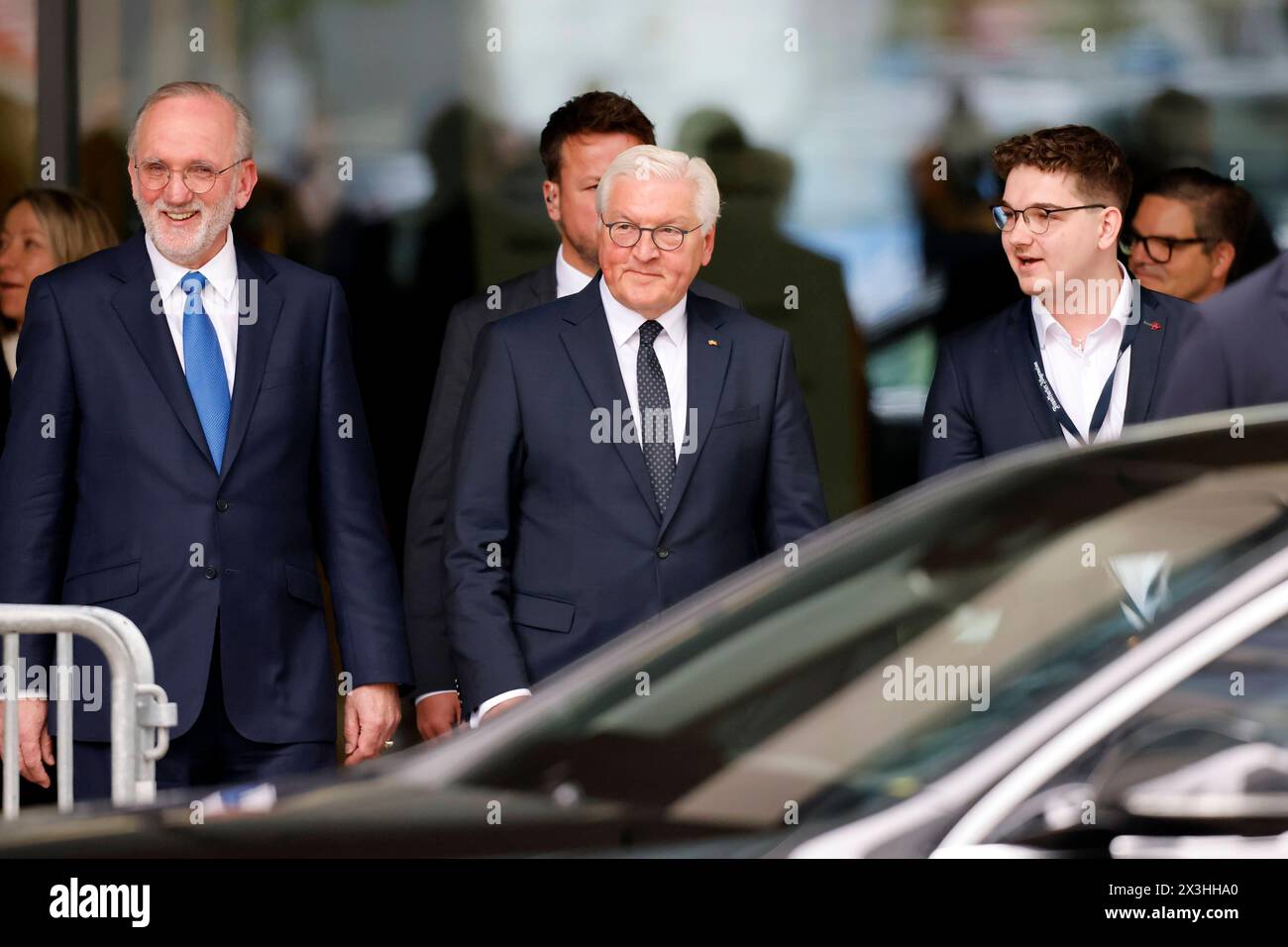 Bundespräsident Frank-Walter Steinmeier SPD auf dem FAZ-Kongress 2024 ...