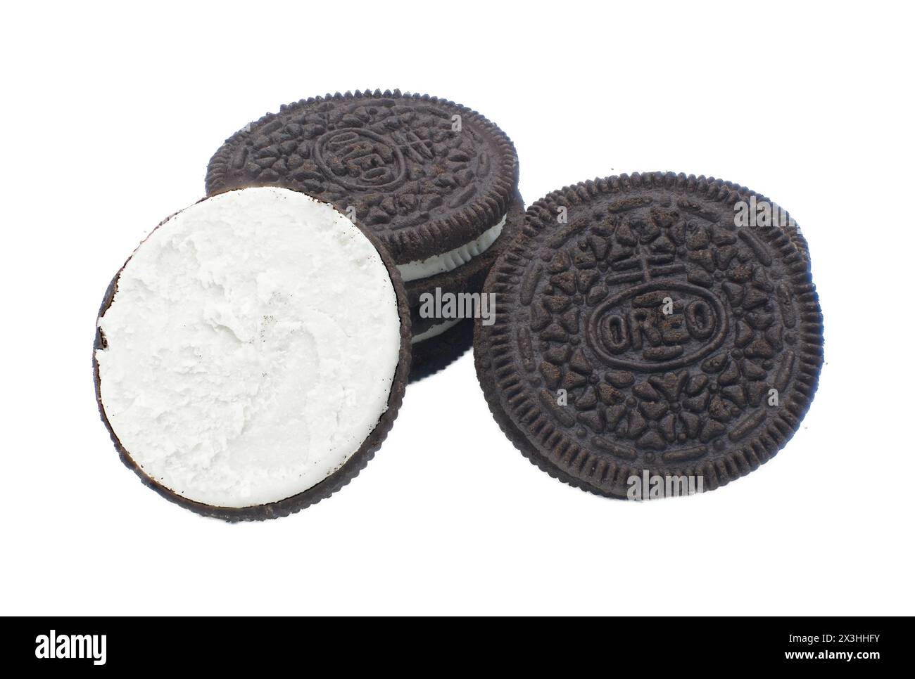 Ocala, FL January 5, 2024 Oreo sandwich cookie biscuit traditional ...