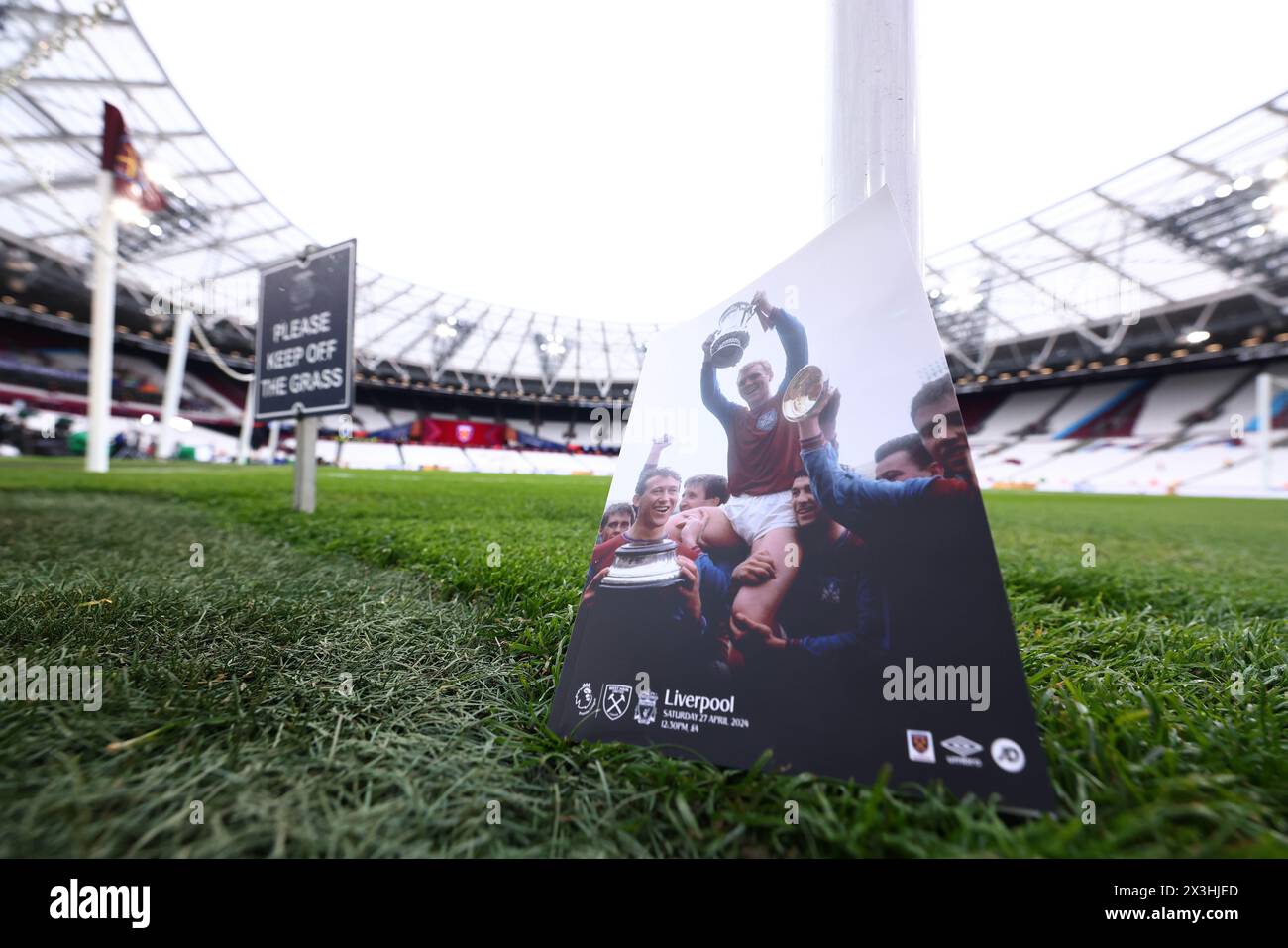 London Stadium, London, UK. 27th Apr, 2024. Premier League Football ...