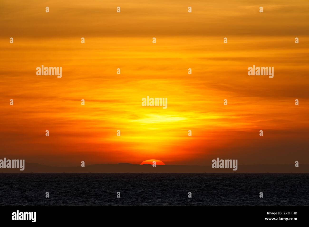 The harbor of Mui Ne in Vietnam with fisherboats at sunset Stock Photo ...