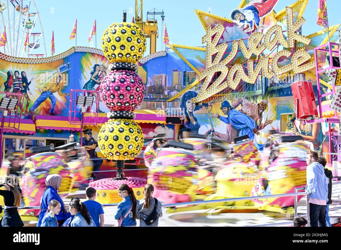 Urfahraner Jahrmarkt 2024, Fruehjahr 27.04.2024, Linz, AUT, Urfahraner ...